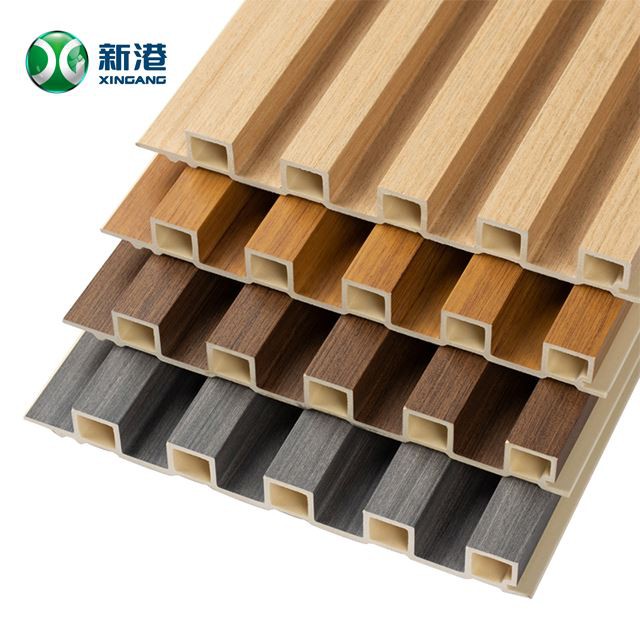 Китай Персонализирани дървени композитни интериорни нагънати панели Wpc ...